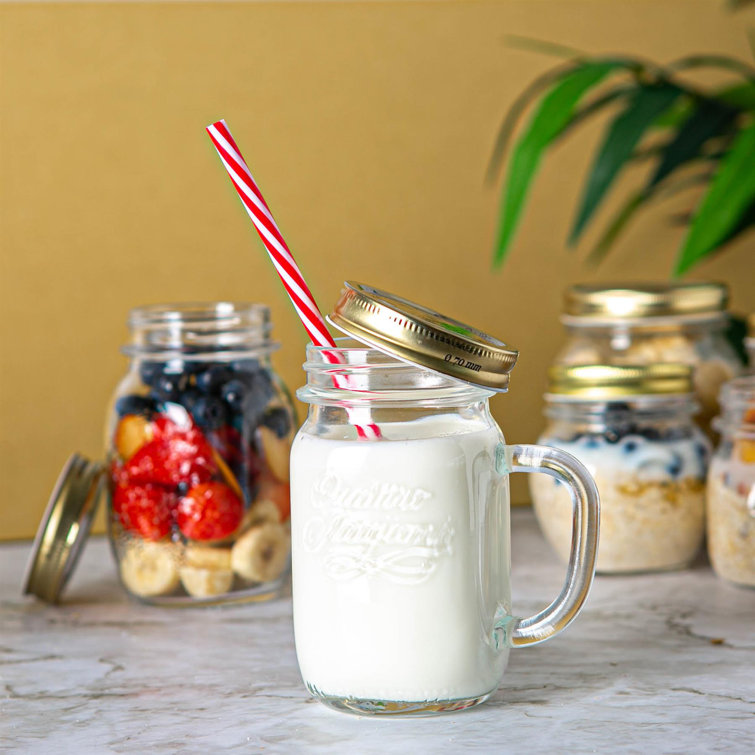 Bormioli Rocco Quattro Stagioni Mason Jars - 415ml | Wayfair.co.uk